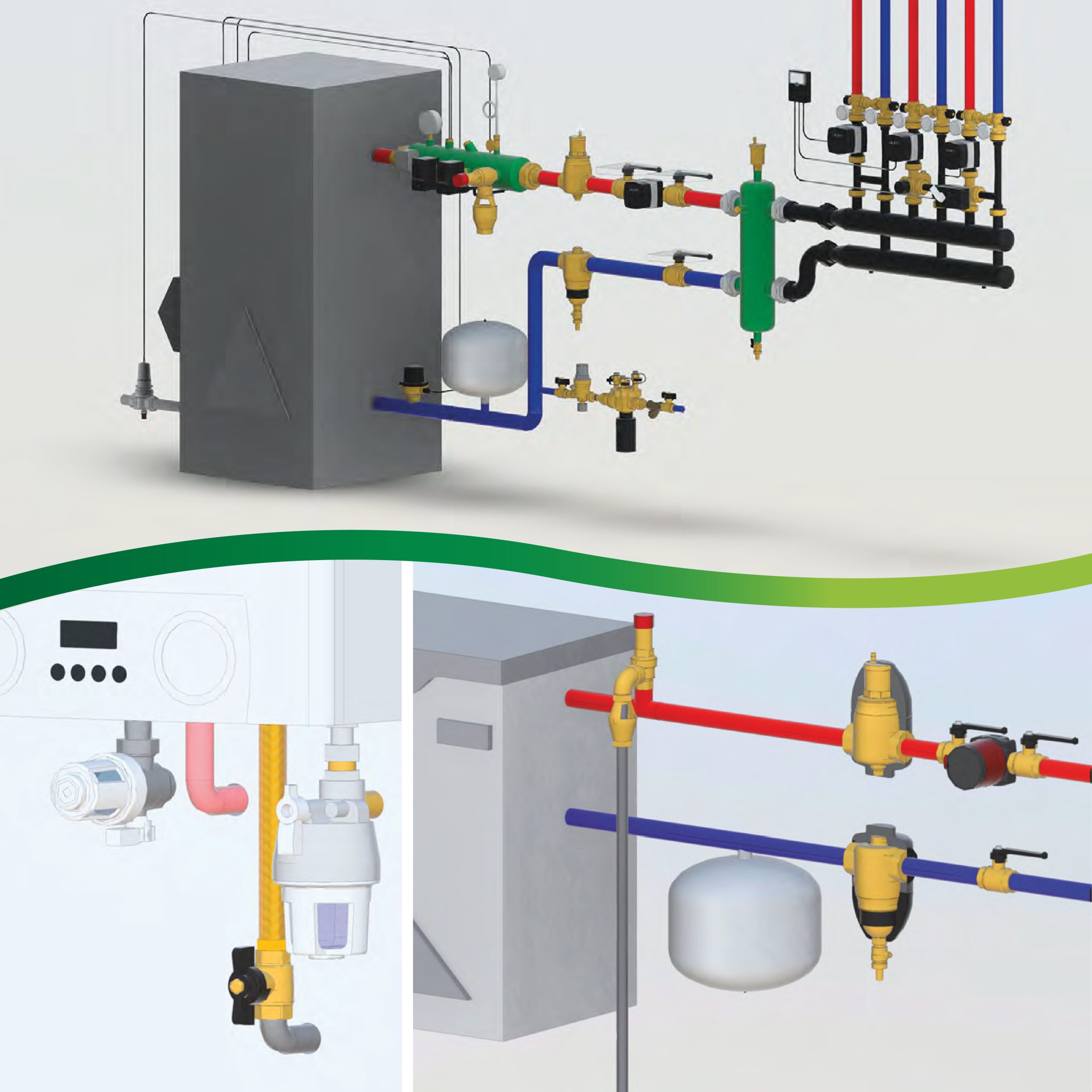 ΕΞΑΡΤΗΜΑΤΑ ΓΙΑ ΣΥΣΤΗΜΑΤΑ ΚΕΝΤΡΙΚΗΣ ΘΕΡΜΑΝΣΗΣ - ΚΟΣΜΑΡΚΟ ΕΛΛΑΣ ΑΕ
