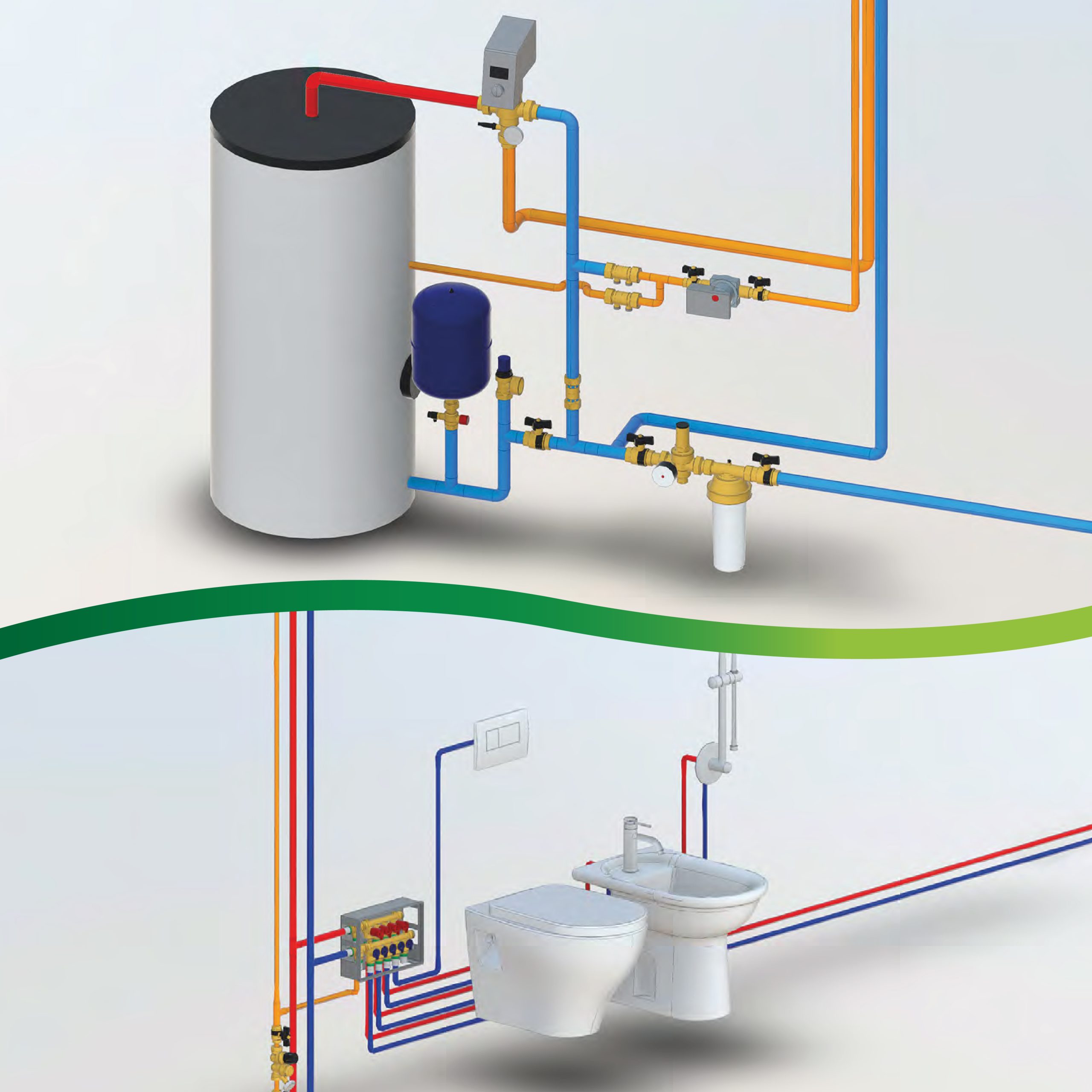 ΕΞΑΡΤΗΜΑΤΑ ΓΙΑ ΣΥΣΤΗΜΑΤΑ ΝΕΡΟΥ ΟΙΚΙΑΚΗΣ ΧΡΗΣΗΣ - ΚΟΣΜΑΡΚΟ ΕΛΛΑΣ ΑΕ